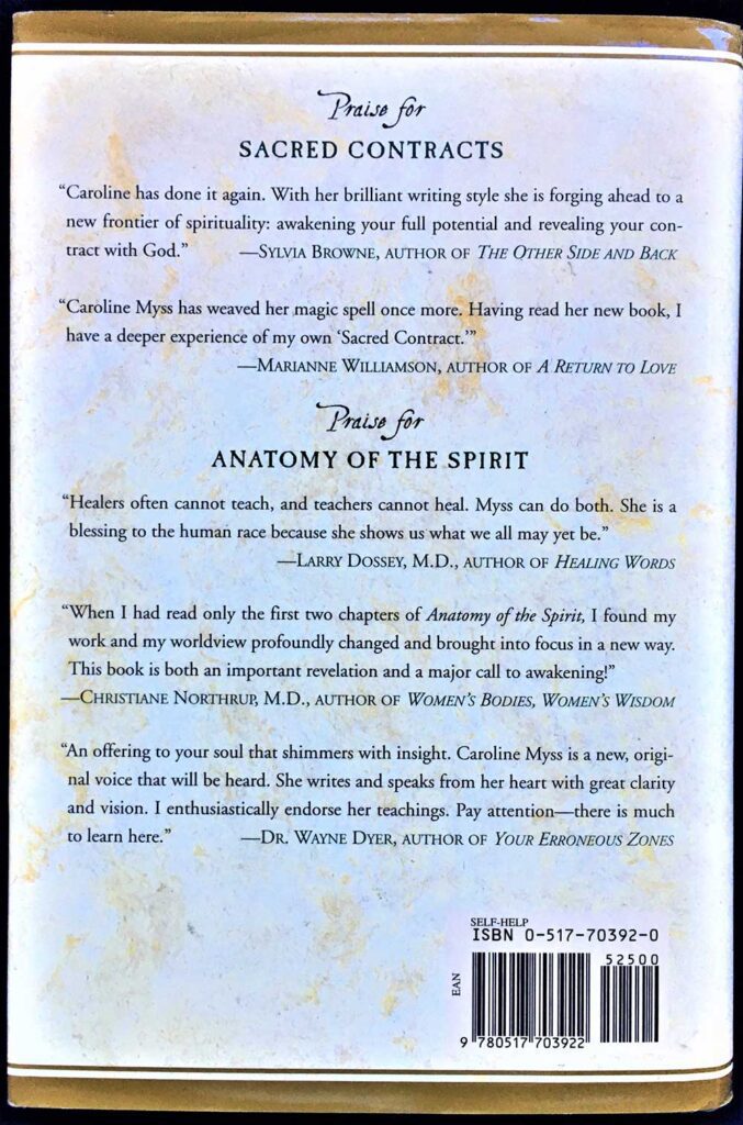 Sacred Contracts: Awakening Your Divine Potential, Caroline Myss ...